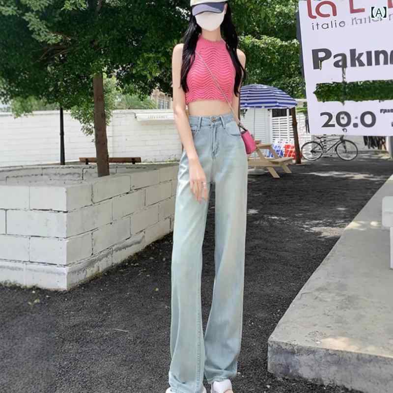 ・カテゴリ: 牛仔パンツ・スタイル: 通勤風・主な素材: 綿70-80%・パンツタイプ: 直筒型・パンツ丈: ロング・ウエスト: 高腰・厚み: 中厚・人気のディテール: ポケット・カラー展開: 月光ブルー・サイズ展開: XS、S、M、L、X...