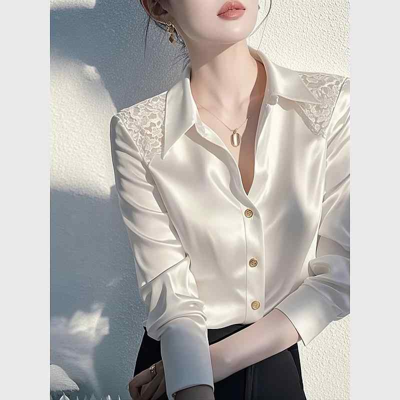 ・カテゴリ: シャツ・スタイル: 気質通勤・主な素材: ポリエステル50-70%、綿30%以下・柄: 無地・袖丈: 長袖・版型: ゆったり・衣長: 普通(50-65cm)・ネックライン: ターンカラ・袖型: 標準袖・カラー展開: ホワイト・...