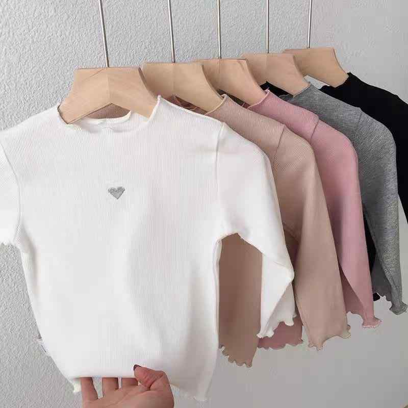 ・カテゴリ: 童Tシャツ・スタイル: 韓版・袖丈: 長袖・主な素材: 綿90%・ネックライン: クルーネック・機能: 吸湿排汗・要素: 運動、可愛い、潮范・カラー展開: 黒、白色、杏色、ピンク、グレー・サイズ展開: 80、90、100、11...