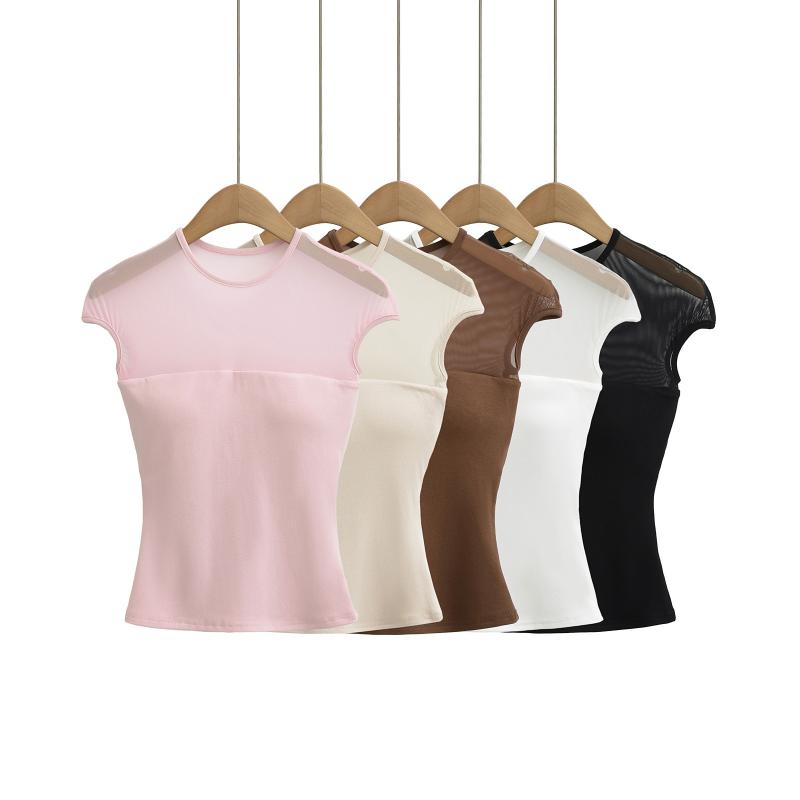 ・カテゴリ: Tシャツ・スタイル: 純欲風・主な素材: ポリエステル80-90%、スパンデックス30%以下・柄: 単色・首元: 丸首・袖丈: 短袖・袖型: ラグランスリーブ・版型: スリムフィット・着丈: 短め(40cm<着丈≤50c...