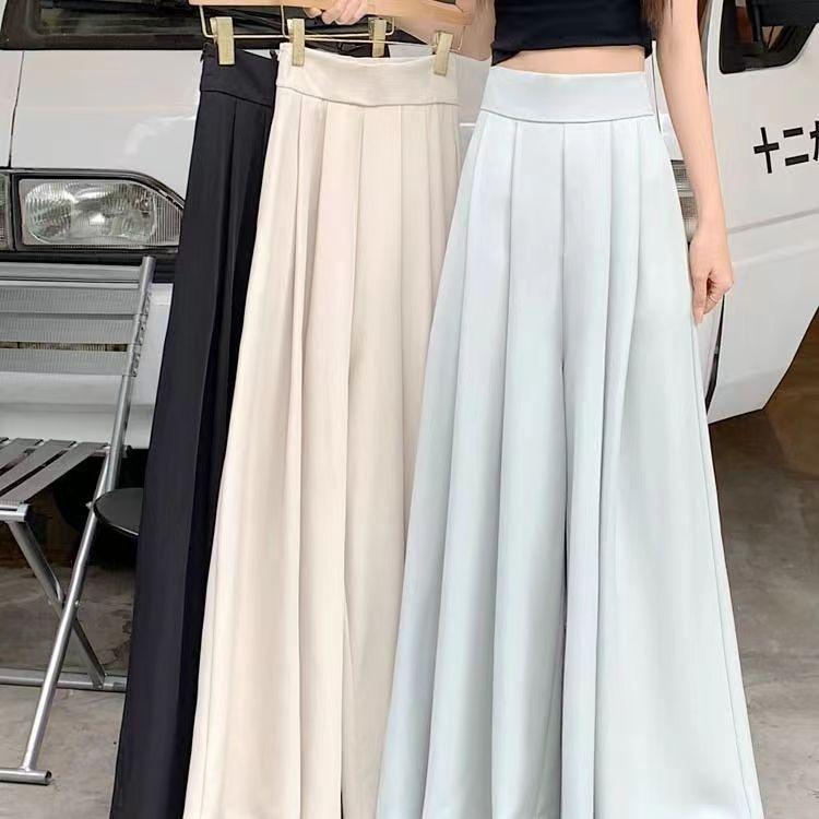 ・カテゴリ: スカートパンツ・スタイル: 通勤、気質・主な素材: ポリエステル70-80%・パンツ丈: ロング・流行要素: プリーツ・パンツ型: ワイドレッグ・ウエスト: ハイウエスト・カラー展開: ブラック、杏色、ライトブルー・サイズ展開...