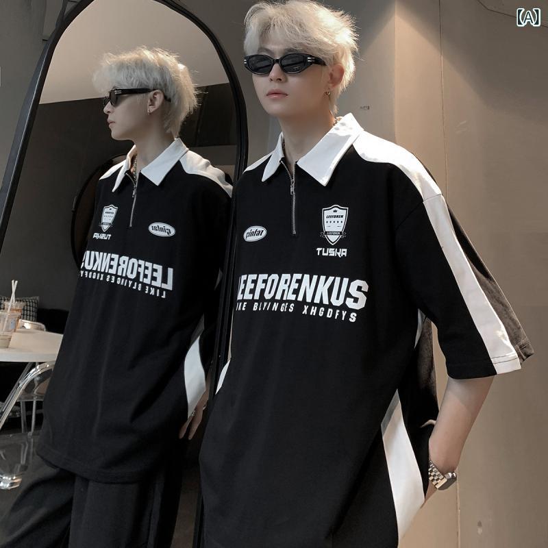 ・カテゴリ: Tシャツ・スタイル: カジュアル・主な素材: ポリエステル100%・柄: アルファベット・フィット感: スリム・対象年齢: 18-24歳・袖丈: 短袖・デザイン: クルーネック・厚み: 普通・カラー展開: ブラック、ホワイト・...