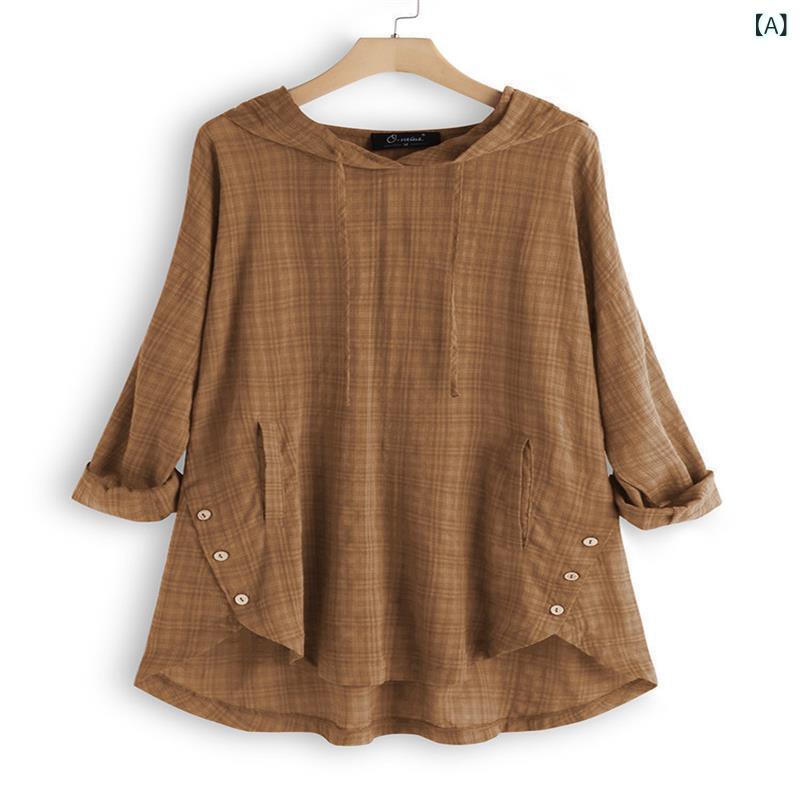 ・カテゴリ: シャツ・スタイル: 気質通勤・主な素材: 綿麻・主素材成分: 綿・柄: 条紋・袖丈: 長袖・袖型: 通常袖・ネックライン: Vネック・デザイン: セットイン