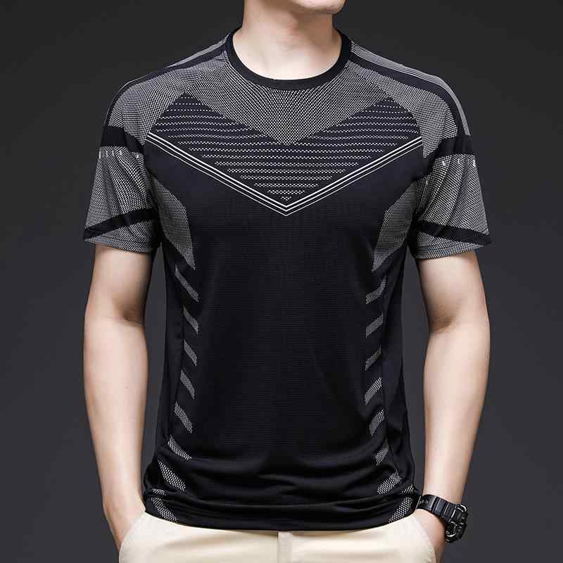 ・カテゴリ: Tシャツ・スタイル: 休闲・主な素材: 聚酯纤维（涤纶）86%・柄: 圆点・版型: 宽松型・袖丈: 短袖・スタイル: 套头・厚さ: 薄款・カラー展開: 黒色、白色、湖藍、绿灰・サイズ展開: M、L、XL、2XL、3XL・袖型:...