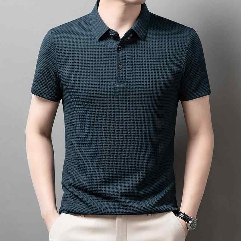 ・カテゴリ: Tシャツ・スタイル: ビジネスカジュアル・主な素材: ナイロン81-90%・柄: 無地・版型: フィット・袖丈: 短袖・袖型: 標準・ネックライン: スタンドカラー・カラー展開: ベージュ、ブラック、ホワイト、ブルー、グレー、...