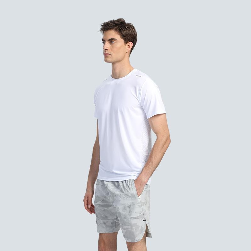 ・カテゴリ: Tシャツ・柄: 丸点・スタイル: スポーツカジュアル・ネックライン: ラウンドネック・袖丈: 短袖・対象年齢: 成人・対象性別: 男性・主な素材: ポリエステル100%・カラー展開: ブラック、ホワイト、グレー、ミントグリーン...