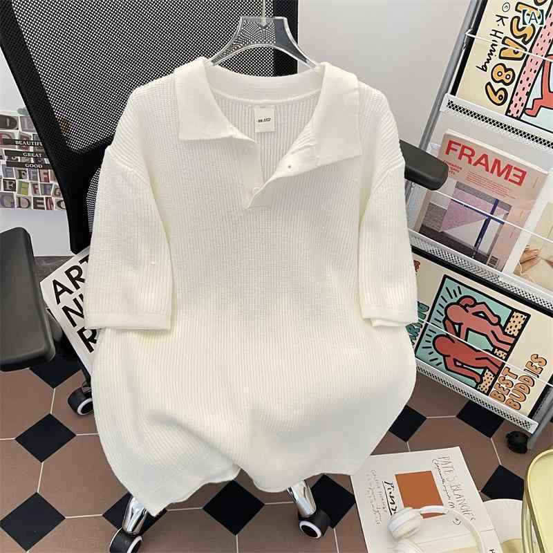 供給カテゴリー: スポットスタイル: 日本の新鮮な袖丈: 半袖バージョン: ルーズタイプパターン: ソリッドカラー特別な職人技: 刺繍/刺繍厚さ: 薄い淘宝網カテゴリー: ユースファッション（18～24歳）ブランド: other発売年・発売...