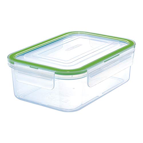 クリア/1300ml/-・Size:1300ml・パッケージ個数:1・サイズ：14.6×21×7.3cm・材質：本体/ポリプロピレン、フタ/ポリプロピレン/エラストマー・原産国：中国・容量：1300mlパッキン一体型で衛生的な4点ロック保存...