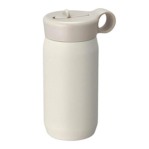 単品ホワイト/300ml/20371・Color:ホワイトSize:300mlPatternName:01)タンブラー単品・パッケージ個数:1・素材:容器:18-8 ステンレス鋼(粉体塗装)・蓋、飲み口:ポリプロピレン、シリコーンゴム・スト...