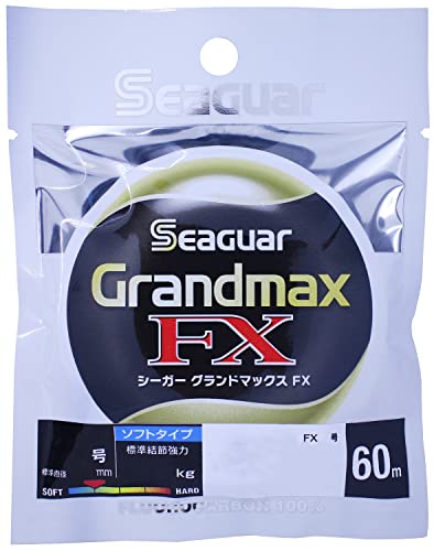 60m・クリア 0.4号 —・・Size:0.4号・素材: フロロカーボン・号数:0.4号 / 全長:60m / カラー:クリア・スプールバンド説明 強さを徹底追及した「グランドマックス」に、特殊処理でしなやかさをプラスしたシーガー最高グレ...