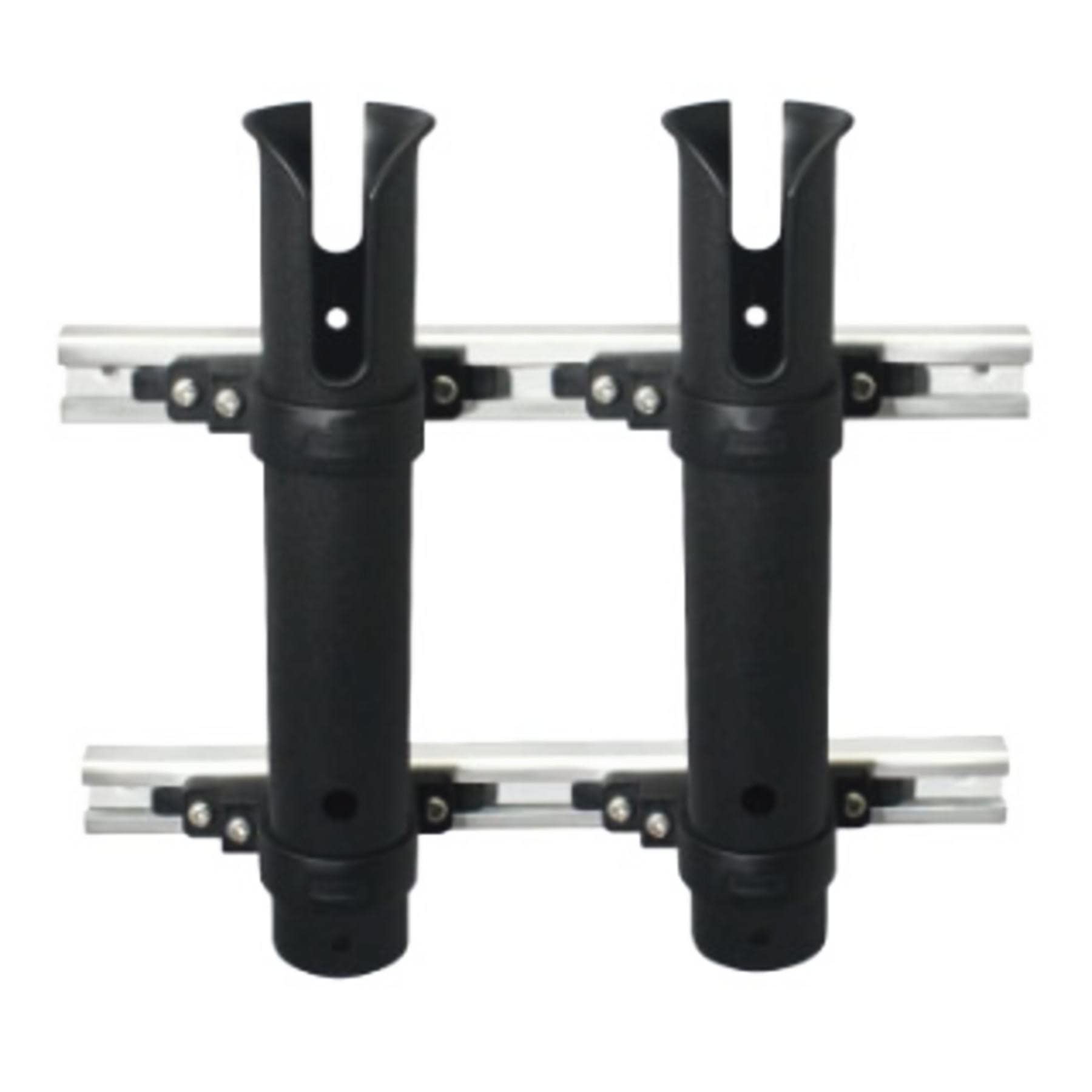 2連(20Z0290)・ 20Z0290・・Style:2連(20Z0290)・ホルダー数：2連・ホルダーカラー：ブラック・ホルダー外径：50mm・ホルダー内径：45mm・材質：アルミ/樹脂説明 アルミレール上を可動できる樹脂製の2連ロット...