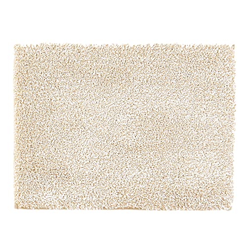 デュアルベージュ/45 x 60 cm (長方形)/67643・Color:ベージュStyle:デュアル・パッケージ個数:1・サイズ:約45×60cm・素材・材質:パイル:ポリエステル100%、不織布:複合繊維（ポリエステル・ポリエチレン・...