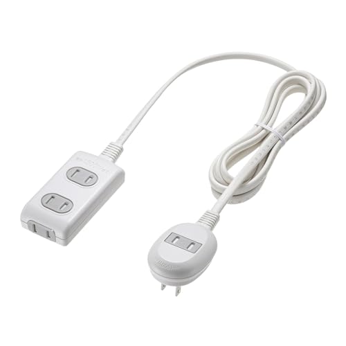 3個口タップホワイト/2m/TAP-B9-2K・Size:2mStyle:3個口タップ・パッケージ個数:1・プラグにシャッター付差込口が1個付いているので、壁のコンセントを無駄なく使えて便利です。・差込口はホコリ防止シャッター付きで、トラッ...