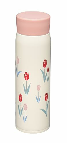 500ml チューリップアイボリー/500 ml/RH-1711・Style:500ml チューリップ・パッケージ個数:1・内ビン:ステンレス鋼、胴部:ステンレス鋼、キャップ本体:ポリプロピレン、飲み口本体:ポリプロピレン、パッキン:シリコ...