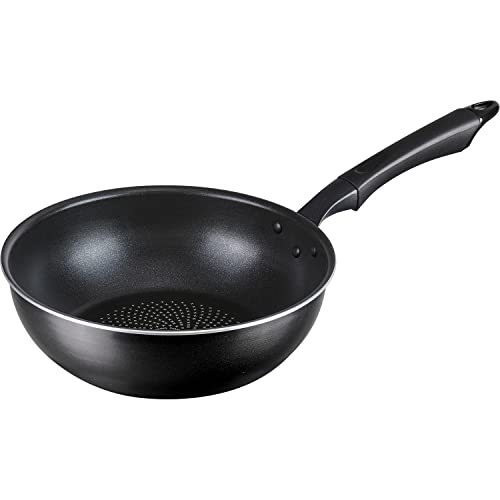 ブラック/ディープパン24cm/RB-2227・Size:ディープパン24cmPatternName:IH・ガス対応・パッケージ個数:1・商品サイズ:約 幅45×奥行25×高さ14.5cm、重量:約610g・鍋の高さ:約8cm・本体:アルミ...