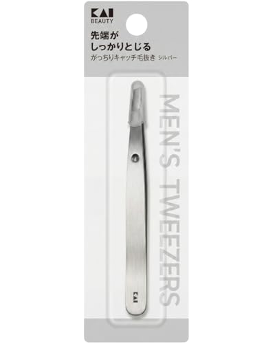 シルバーシルバー/-/-・Style:シルバー・パッケージ個数:1・【つまむ部分はより毛をつかみやすい形状に】毛をしっかりとつかめるように、先端は斜めの形状に設計しています。毛が密集している箇所でも、狙った毛を一本一本キャッチしやすく、眉毛...