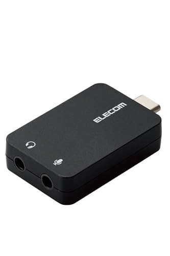 直差しタイプブラック/-/USB-CADC01BK・Style:直差しタイプ・パッケージ個数:1・ステレオミニプラグ搭載のオーディオデバイスをUSB Type-C(TM)ポートに接続できる変換アダプターです。・イヤホンジャックのないノートパ...
