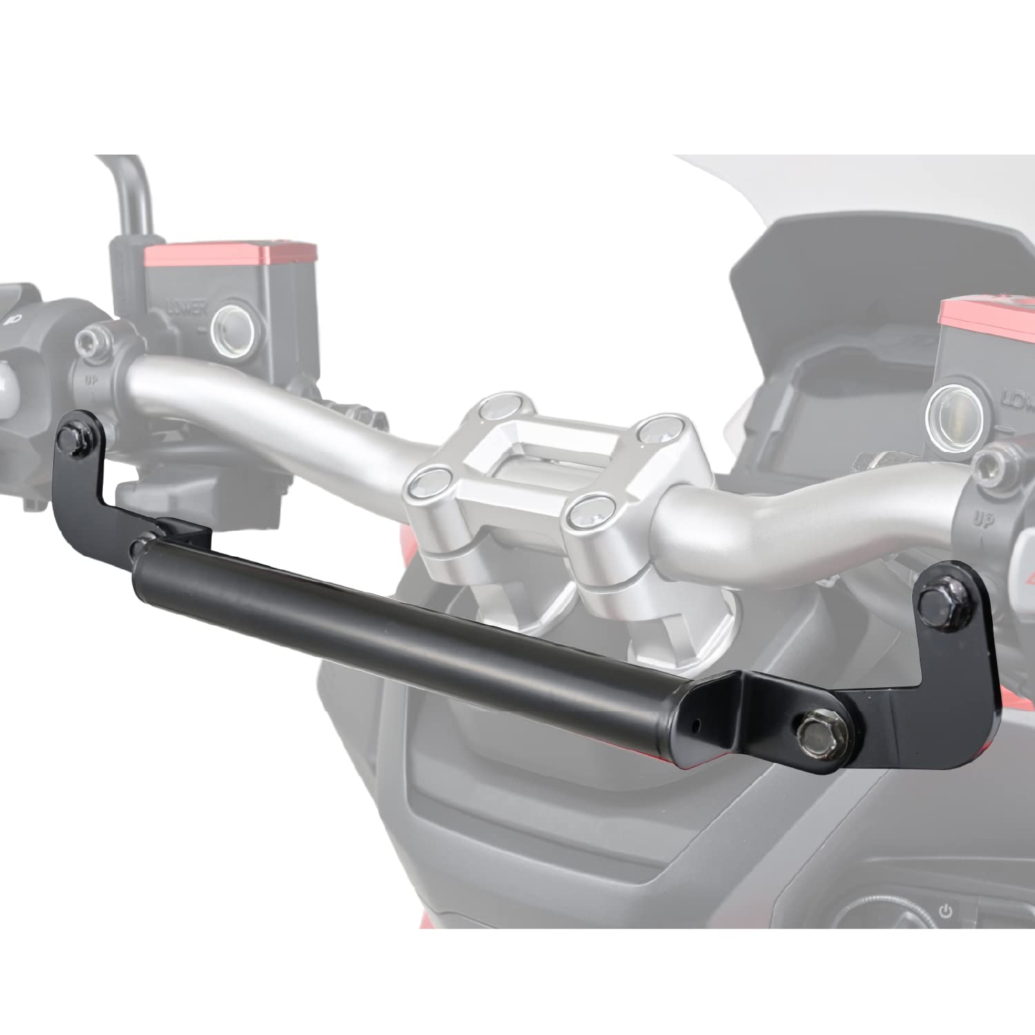 -/-/16754・適合車種:ADV160(23)、ADV150(20-22)・パイプ径:φ22.2mm / 取付有効長:200mm・車種専用設計でボルトオン装着可能スマートフォンやUSB電源などの取り付けに便利なクランプバー。 車種専用設...