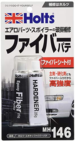 単品ホワイト、ブラック/-/MH146・PatternName:エポキシパテ MH146・パッケージ個数:1・ヒビ割れ・穴の補修に! ●樹脂製部分の修復、ヘコミ、穴、ひび割れ・【特長】主剤・硬化剤共軽くて強いファイバー入。FRPやABS品の...