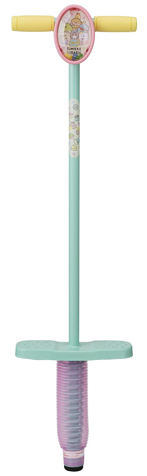 すみっコぐらしエメラルドグリーン/-/4971404319646・Style:すみっコぐらし・近所の公園や、お外で遊ぶのにピッタリのホッピングです。・持ち手部分はジャンプするとビーズが動いて、シャカシャカ音がします。・バネ部分はカバー付きで...