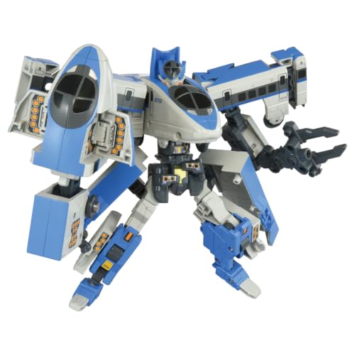 (C) TOMY (C)プロジェクト シンカリオン・JR-HECWK/超進化研究所・TBS・電池は使用しません。商品紹介 テレビアニメ「新幹線変形ロボ シンカリオン」から「シンカリオン 500こだま」が、SGXシリーズに登場! ■シンカンセ...