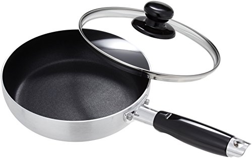 シルバー/-/BR-4528・PatternName:フライパン18cm・パッケージ個数:1・商品サイズ:約 幅33.4×奥行18.8×高さ9.8cm、重量:約725g・鍋の高さ:4.6cm・本体:アルミニウム合金(ふっ素樹脂加工)、底面:...