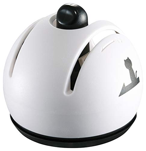 Qシャープナー黒猫カラー/-/AP5182・Color:黒猫カラーStyle:Qシャープナー・パッケージ個数:1・サイズ：75×75×68mm・重量：118g・素材・材質：本体＝ABS樹脂、レバー＝ナイロン、砥石＝ダイヤモンド砥石、吸盤＝熱...