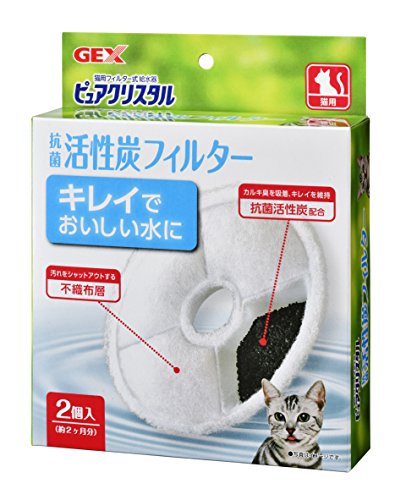 \u732b\u7528/2個入/4972547922762・パッケージ個数:1・本体サイズ (幅X奥行X高さ) :15×15×1.5cm・本体重量:30g・原産国:中華人民共和国商品紹介 ピュアクリスタル猫用専用軟水化フィルター。下部尿路...