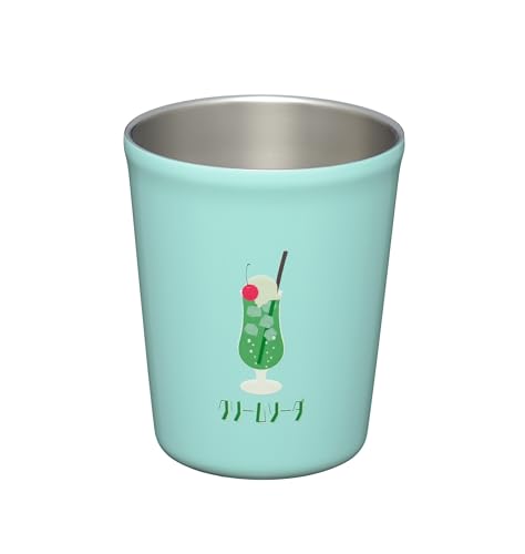 マグカップアイボリー/280 ml/RH-1716・パッケージ個数:1・内ビン:ステンレス鋼、胴部:ステンレス鋼・商品サイズ(約):幅8×奥行8×高さ8.8cm・商品重量(約):140gノスタルジックな柄をプリントした可愛らしいマグカップ。...