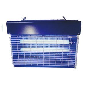 ・電源電圧:AC100V 50/60Hz ・2次電圧:3000V/10mA ・捕虫蛍光管:15W(BLタイプ直管)×2本 ・消費電力:約30W ・参考有効面積:100~150 ・市販蛍光管:FL15BL