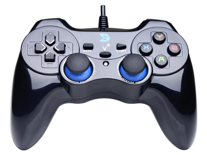 ZD-V+ 有線ゲームパッド コントローラー Windows/PS3注意：R1、R2、L1、L2フィードバックのためには多少強く押す必要がある。【互換性】サポートPCラップトップWindows XP/7/8/10/11、Steam、PS3【...