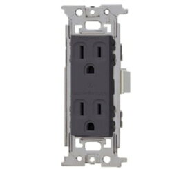 メーカー：東芝 接地ダブルコンセント NDG2122E(HT) 15A 125V グレー色