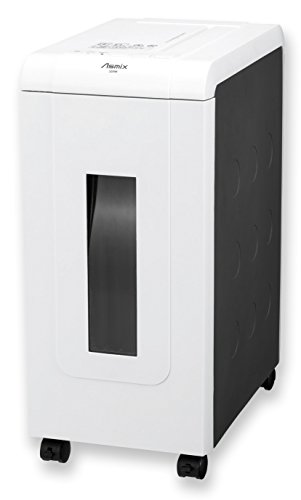 2*10mmのマイクロカットシュレッダー。静音性(48db)が高く快適。デスクサイドにすっきり収納。ダストボックスは引き出し式タイプ最大細断枚数:10枚、使用時間:10分ダストボックス容量：21L A4コピー紙560枚 外形寸法：230*3...