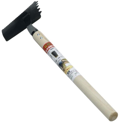 草の種類:柔らかい草刈り方の分類:草削り・草取り性能分類:土堀り・土寄せ・土ならし・土越こし・溝堀り・うね作り・穴掘りサイズ:頭(120*65*45mm)*柄330mm刃の長さ:120mm 全長400mm