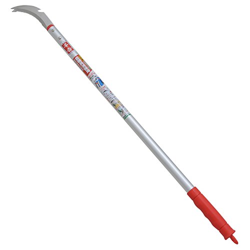 用途:農機具の清掃作業特徴1:コンバインの刃取り部やカッター部など狭い所の清掃に最適特徴2:ワラ・草などの除草、巻付いたヒモなどの除去、土や泥落とし、カドやスキマの除草と1丁4刃部:ステンレス柄部:アルミ