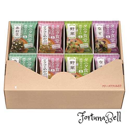 内容量 128g*16食 商品特徴 丸の内タニタ食堂の減塩みそを使用したフリーズドライのおみそ汁です。具材とみそを一緒に乾燥させているので、作る手間が少なく、お湯を注ぐだけの簡単調理。 4種の味 減塩とおいしさにこだわった4つの味を楽しめる...