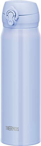 色：パールブルー サイズ：600 ml 累計販売数2,700万本突破したサーモスのロングセラーシリーズ(*2022年6月末時点)サイズ(約):幅7*奥行7.5*高さ24cm、本体重量(約):240g、容量:600ml保温効力:70*以上(6...