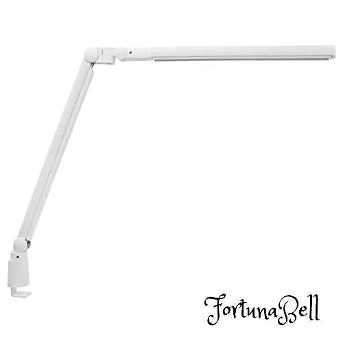 サイズ(約):セード/幅460*奥行27.5*高さ30mm、ネック/幅510*奥行32.5*高さ23.5mm、クランプ/幅50.5*奥行50.5*高さ93.6mm本体重量:約1.014kg、セット内容・付属品:本体、クランプ、ACアダプター...