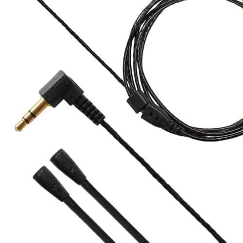 SENNHEISER IE8/IE80 対応リケーブルケーブル:銅ケーブル長:120cm / イヤーフック対応:ワイヤー入りプラグ:3.5mm L型プラグ 金メッキ / イヤフォン側プラグ:金メッキピンインピーダンス:0.5Ω以下 / クラ...