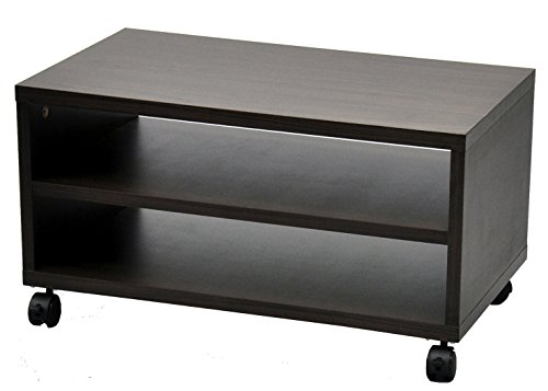 本体サイズ:幅60x奥行35x高さ32.8cm材質:MDF&パーチクルボード生産国:タイ仕様:キャスター付(前方2個はストッパー付き)耐荷重:天板/10kg、棚板/10kg、全体/20kg対応インチ:26型(26V形/26インチ)までのテレ...