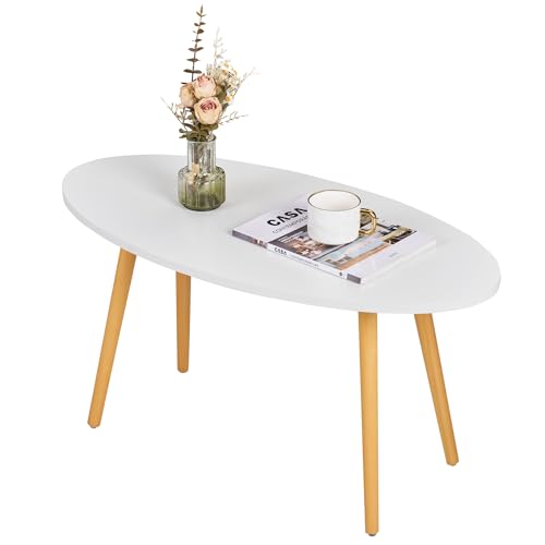 商品仕様 サイズ：幅100x奥行き50x高さ42CM。素材：厚さ1.5CMのMDFトップ*無垢材の脚。重さ：6KG。耐荷重：30KGまで。カラー：木色/ホワイト。 多機能で便利な用途 カフェテーブルとしての使用はもちろん、パソコン作業や読書...