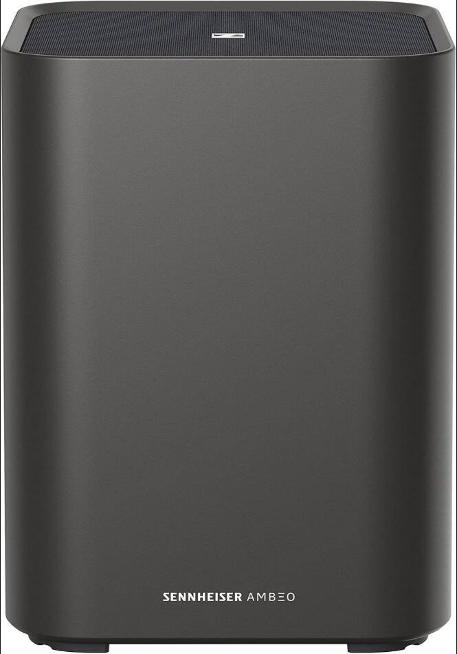 ゼンハイザー AMBEO Sub アンビオ サブウーファー AMBEO Soundbarシリーズ専用のワイヤレスサブウーファーです。最低域27Hzまで再生可能な8インチロングスローウーファーを搭載し、350Wの内蔵アンプによりパワフルで深み...