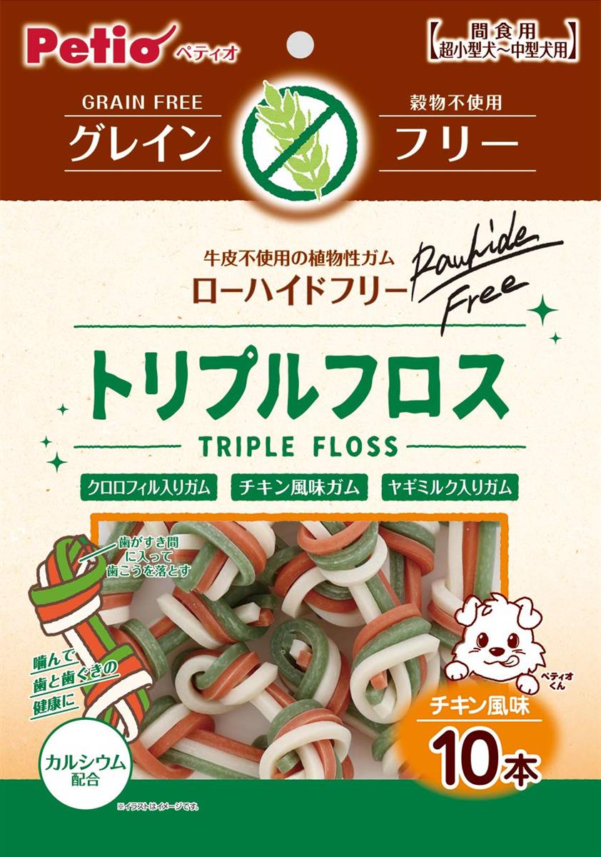 本体サイズ (幅X奥行X高さ) :18×3×25.5cm本体重量:0.16kg原産国:タイ商品紹介 クロロフィル・チキン・ヤギミルク入りで牛皮不使用の植物性ガム! やわらかいから噛む力の弱い小型犬・シニア犬にもぴったりです。ガムのすき間に歯...