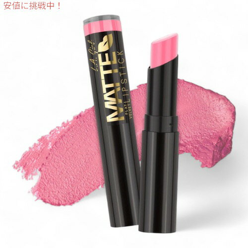 L.A. GIRL Matte Flat Velvet Lipstickマットタイプのリップスティック[GLC803 Sweet Revnge スウィートリベンジ]内容量： 3g類似商品はこちらL.A. GIRL Matte Flat Ve...
