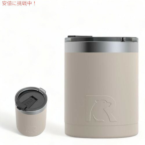 RTIC Lowballはコーヒーやウイスキー、スコッチ、お気に入りのカクテルにぴったりです。 ・耐久性のあるステンレススチール製 ・ダブルウォール断熱構造で作られており、保冷性に優れています。 ・真空断熱設計で、熱い飲み物は最大6時間、冷...