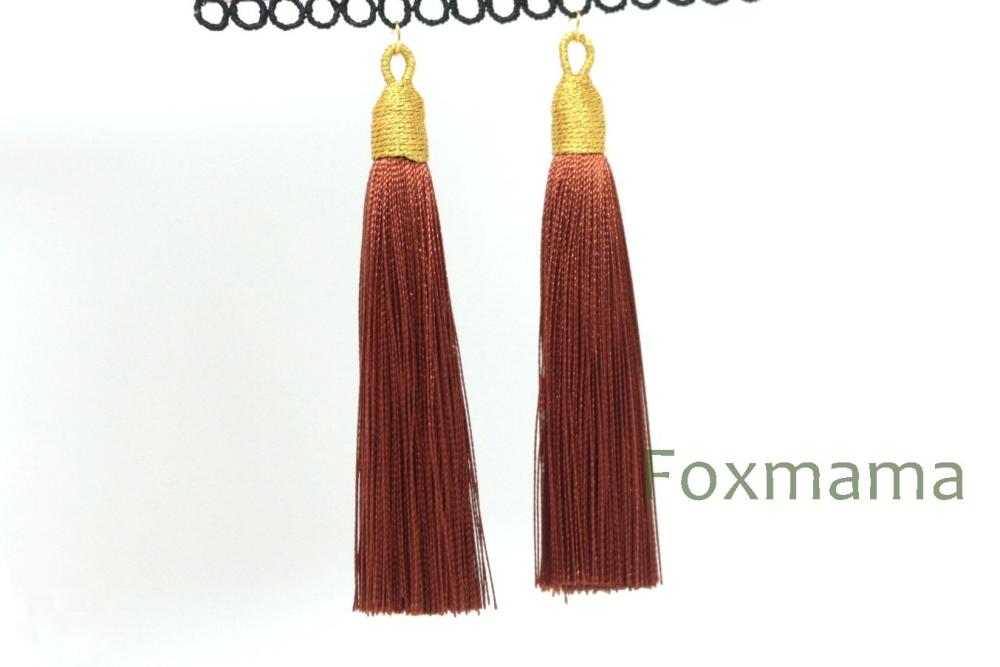 商品説明品番PTS650BRWW00商品名タッセル 2個 茶x金 ゴールド帽子 わっか付(PTS650BRWW00)サイズ画像2枚目をご覧ください。多少の誤差はご了承くださいませ。お伝えしたいこと＊こちらはゴールドの帽子がエレガントなタッセ...