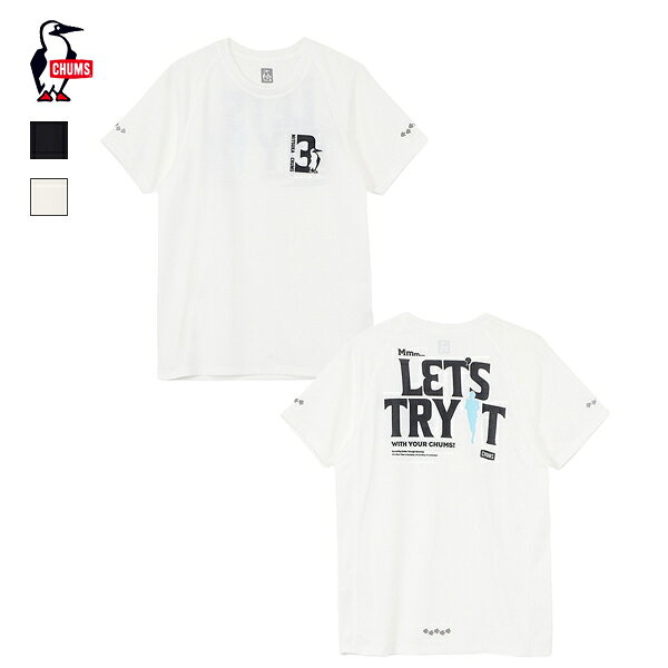 CHUMS / CHUMS X 3itsuka Running Silhouette T-Shirt CHUMS×3itsukaコラボ商品】“三津家貴也氏”のランニングへの想いを落とし込んだ、メッセージ性の高いランニングTシャツ 〈デザイン...