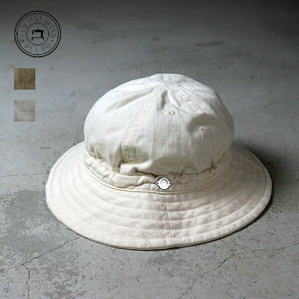 DECHO / HERRINGBONE SHALLOW KOME HAT WITH SUNSHADE AND STRAP DECHOの定番として展開される6パネルシリーズ。 特殊な加工により、長年使い込まれたような風合いに仕上げられています...