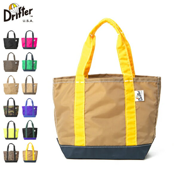 Drifter / BUCKEYE MEDIUM TOTE アメリカンチープでクラシックなデザインとカラーリングが特徴のトートバッグ。 2024年春夏シーズンに発売以降人気の2モデル／ラージサイズの「BUCKEYE TOTE」と スモールサ...