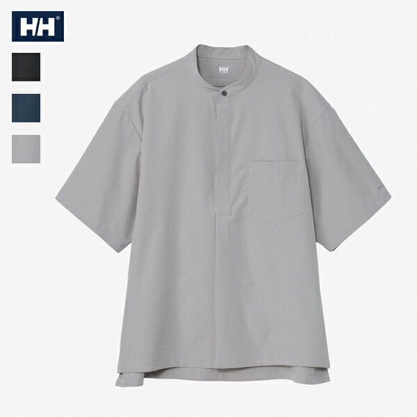 HELLY HANSEN / テレグライトプルオーバーシャツ リラックス感がありつつ、クリーンな印象の着こなしが楽しめるシャツ。水陸両用で使え、旅先でのスタイルにも重宝します。 吸汗速乾性を備えた生地で、ストレッチ性に優れているため、心地よ...